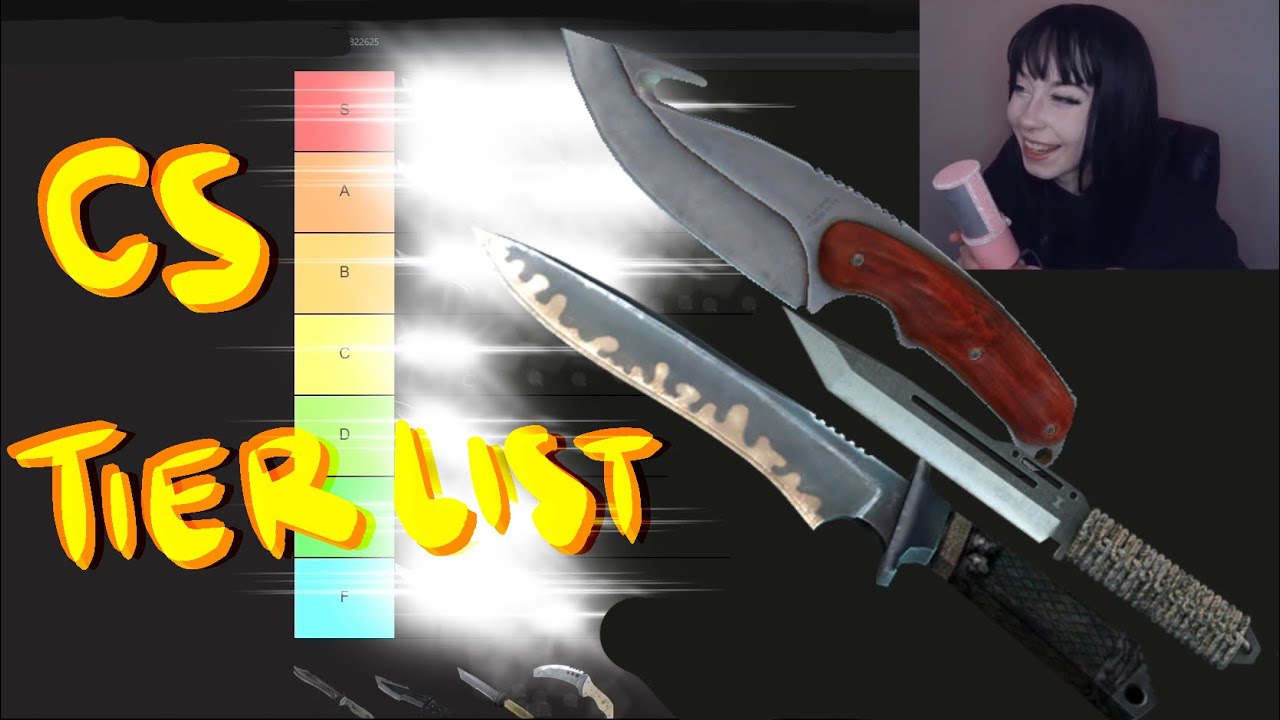 CS2 KNIFE TIER LIST (A WOMAN’S PERSPECTIVE)? - YouTube