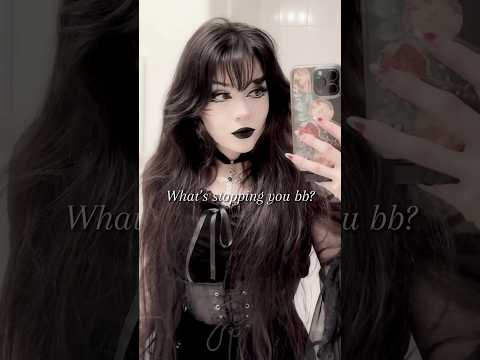 What’s stopping you? #darkwave #postpunk #synthwave #goth #gothic #gothgirl #gothfashion #gothmakeup