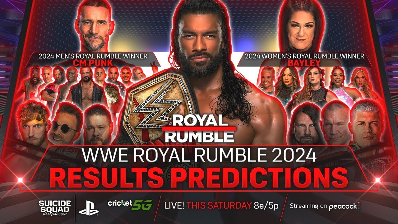 WWE Royal Rumble 2024 WINNERS, RETURNS & Full Results | The Rock CM ...