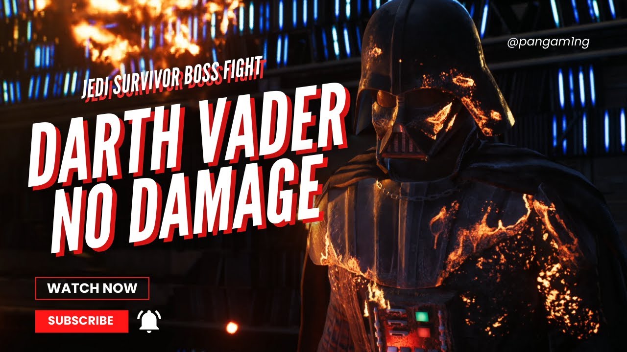 Jedi Survivor - Defeat Darth Vader No Damage Jedi Grandmaster ...