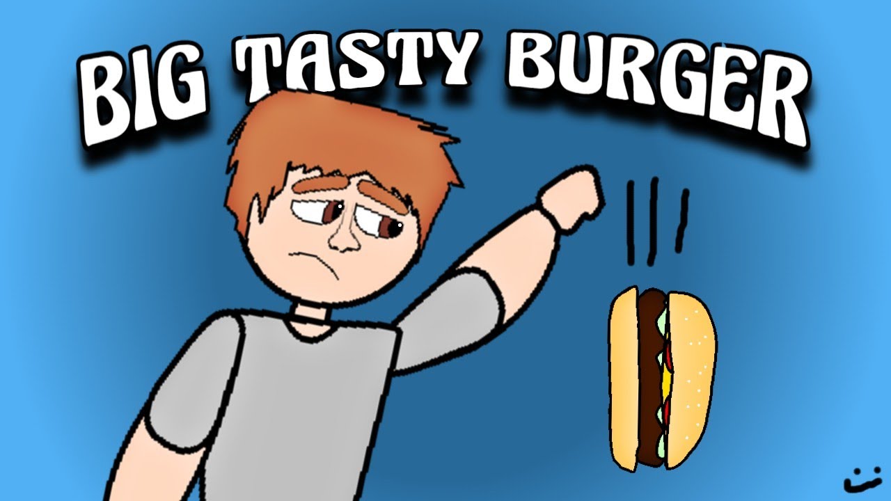 Big Tasty Burger (animation by me) - YouTube