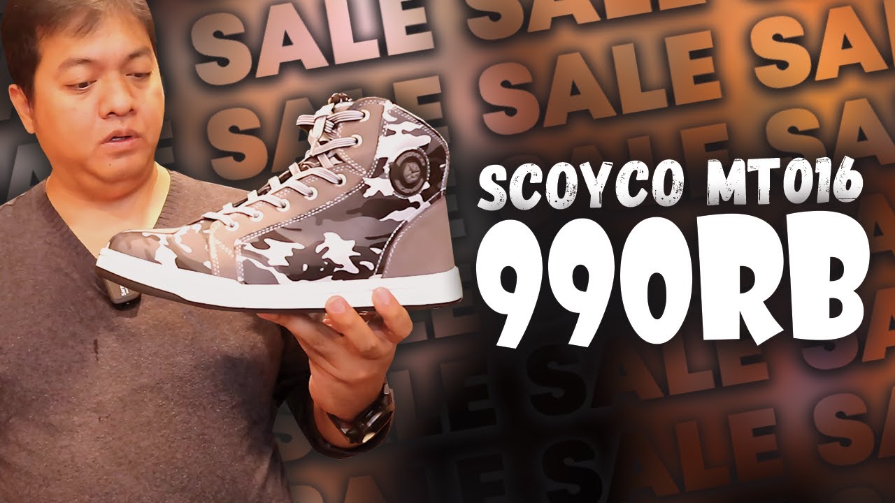 Obral Sepatu Scoyco MT016 Stok Terbatas , SIKAT ! #touwani #scoyco # ...