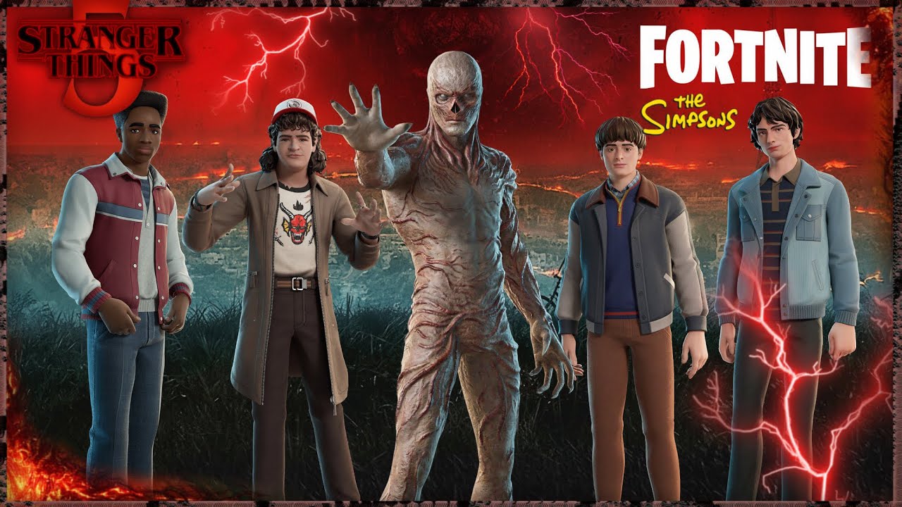 Neue Stranger Things Skins jetzt da! Vecna in Fortnite LIVE mit Felix ...