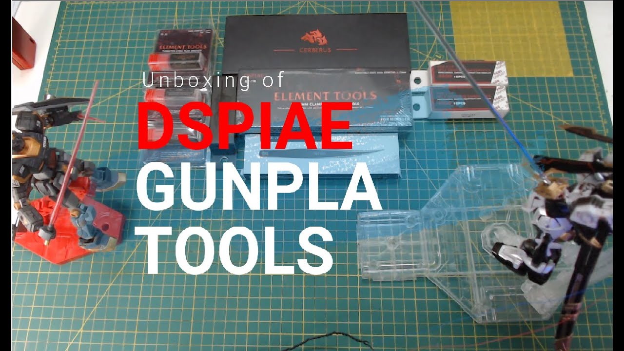 Dspiae Tool Unboxing for Gunpla/ Gundam - YouTube