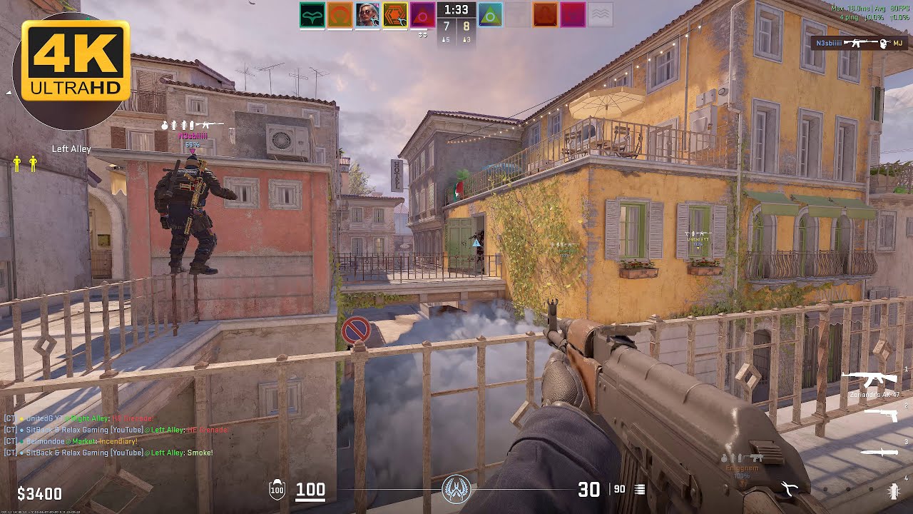 Counter Strike 2 Italy Ranked Gameplay 4K - YouTube