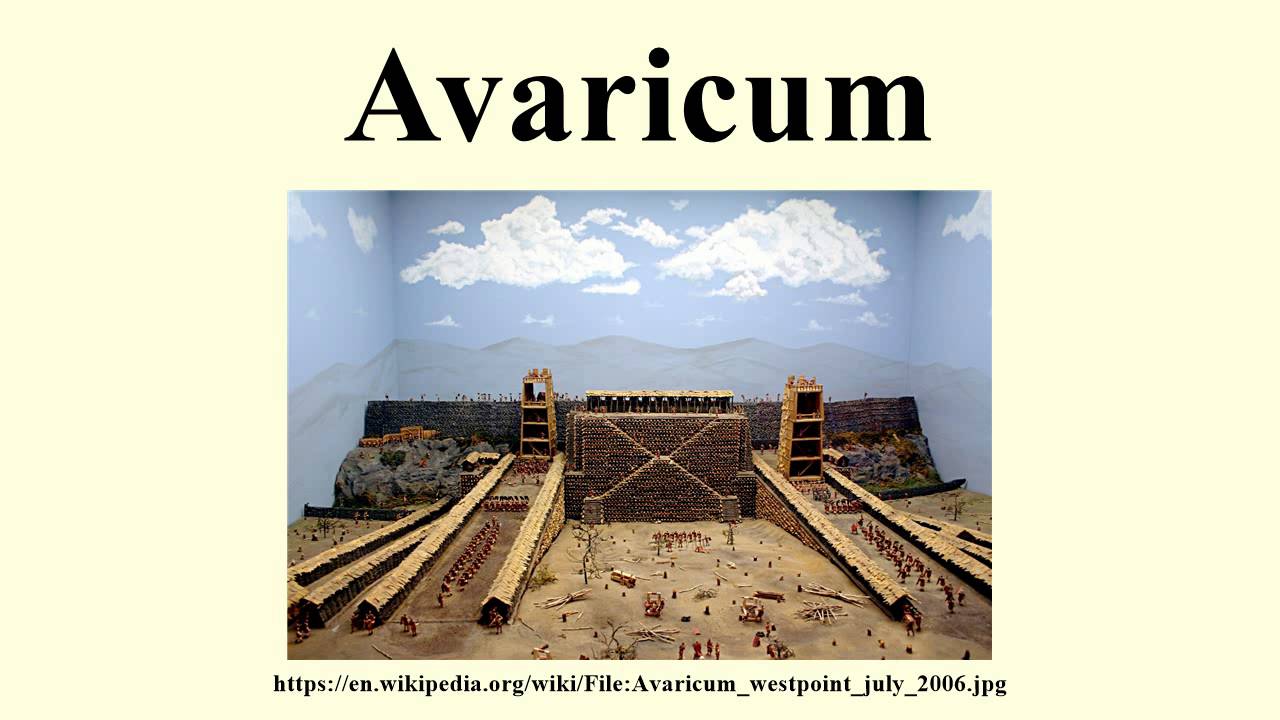 Avaricum - YouTube
