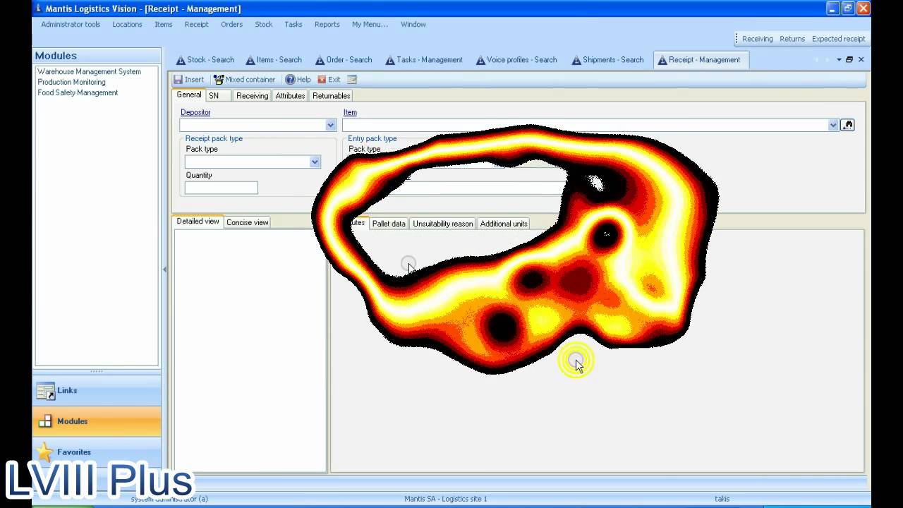 Logistic Vision Suite III demo - YouTube