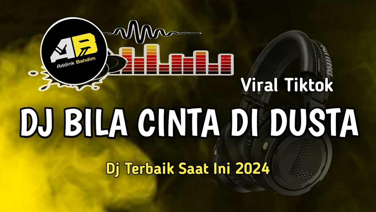 Dj BILA CINTA DI DUSTA || HATI MULA GELISA || Bass Mantull || Jedag ...