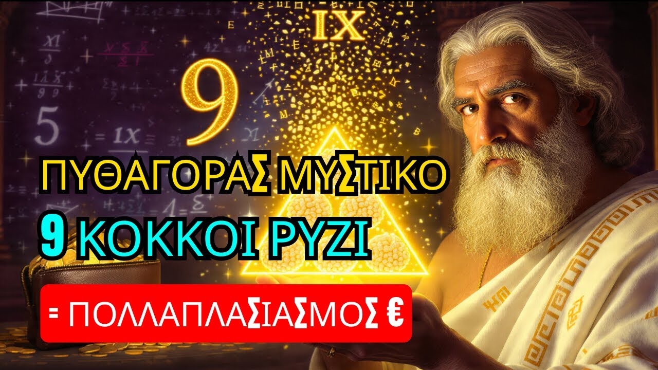 ΠΥΘΑΓΟΡΑΣ Έκρυβε ΡΥΖΙ στο ΠΟΡΤΟΦΟΛΙ: ΧΡΗΜΑΤΑ σε 5 ΜΕΡΕΣ - YouTube