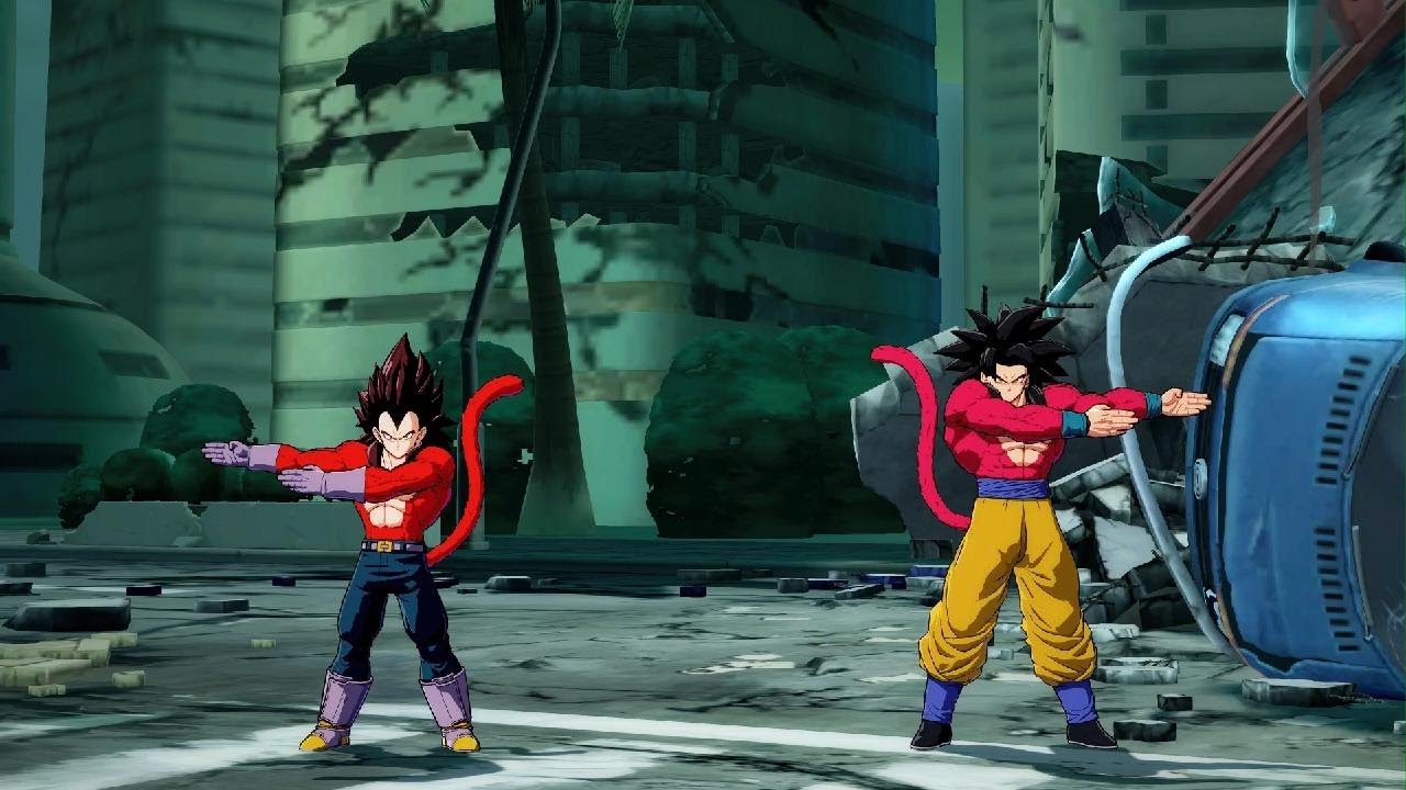 DRAGON BALL FighterZ SS4 Gogeta Hit Frieza vs SSB Gogeta Vegeta DBS ...