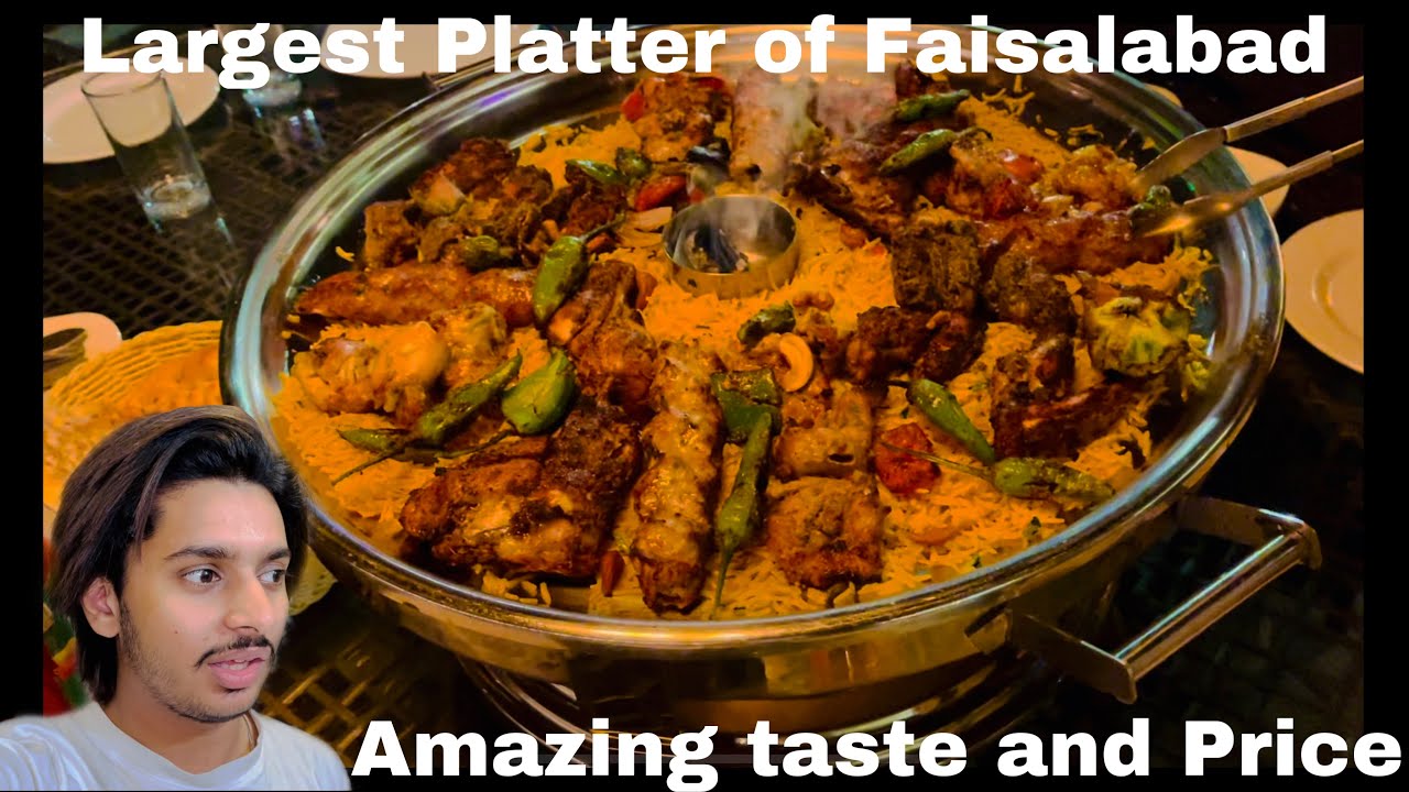 Pakistani Insane Large Platter😱 - for 6 persons in cheap price - Good ...