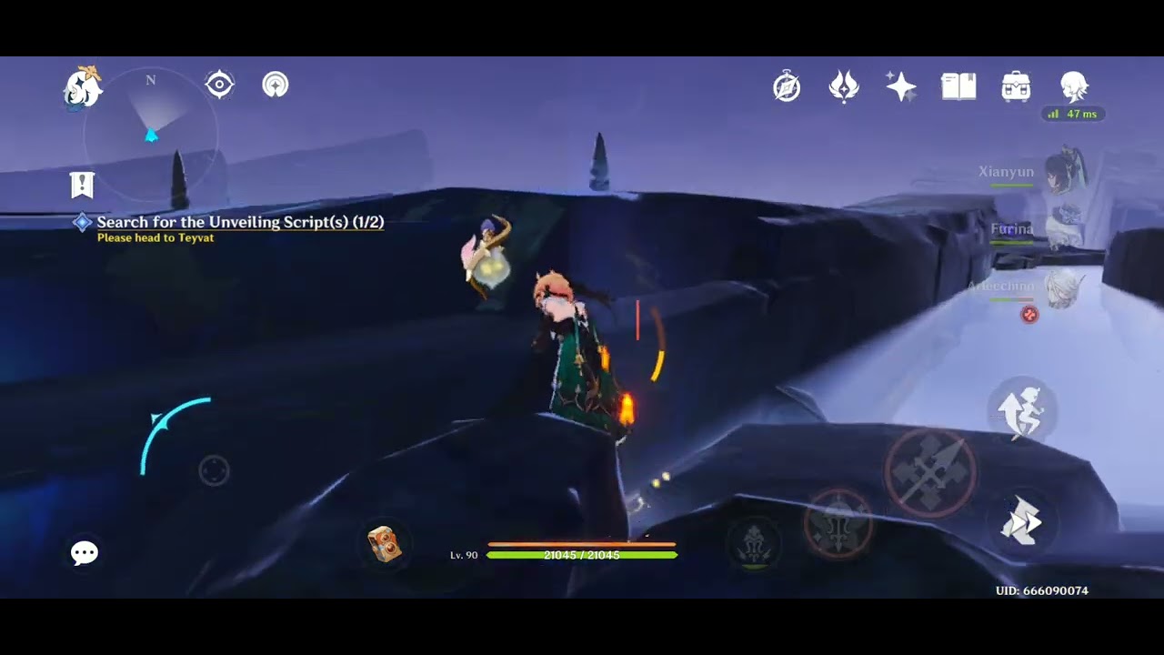Natlan under map glitch /hidden area - YouTube