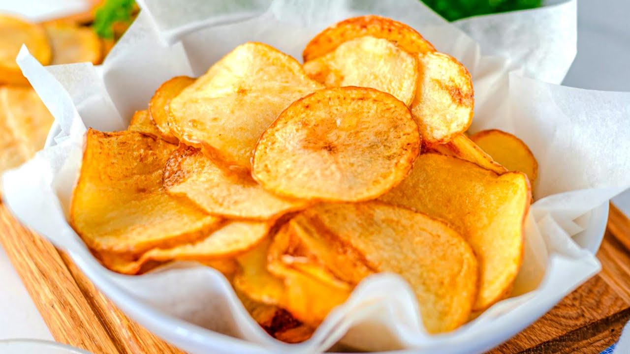 If you Have 2 Potatoes / homemade potato chips- chips recipe / potato ...