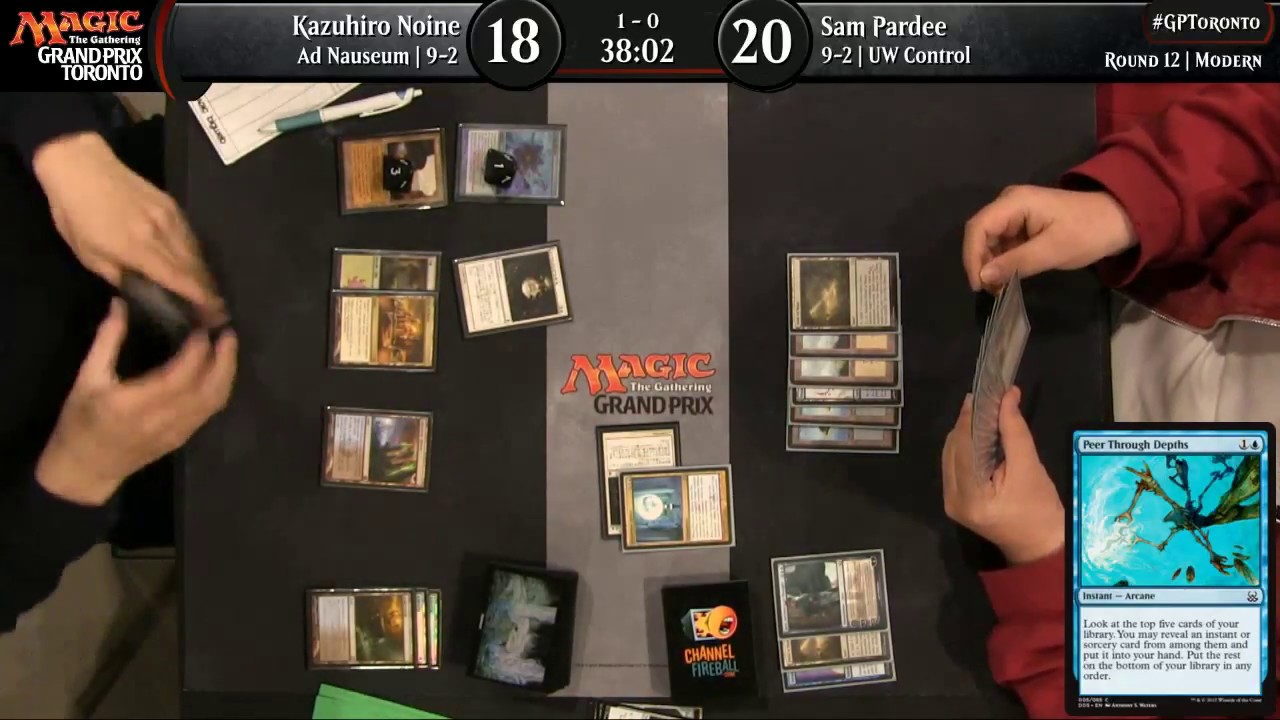 Magic the Gathering GP Toronto 2018 Round 12 - YouTube