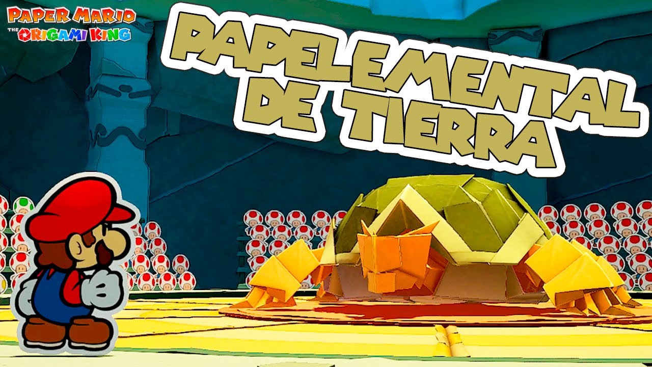 Papelemental Tierra: Guía de batalla | Paper Mario: TOK - YouTube