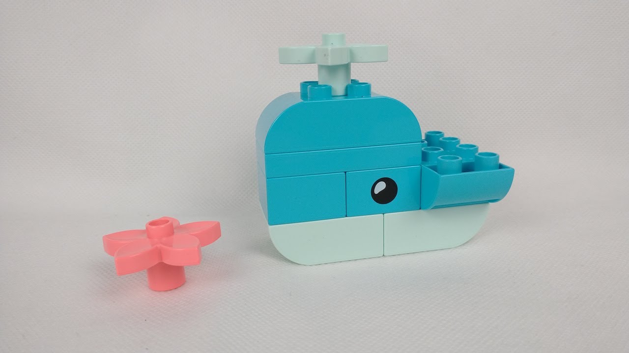 Recenzja - LEGO DUPLO 30648 Wieloryb - YouTube