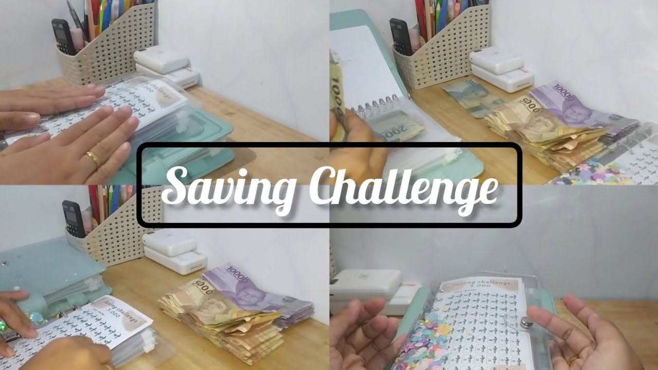 Update SAVING CHALLENGE | menabung menyenangkan #cashstuffing # ...