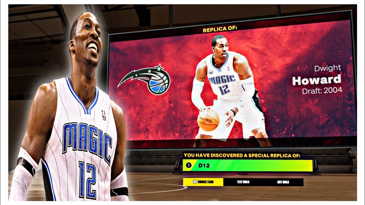 BEST DWIGHT HOWARD REPLICA BUILD NBA 2K23 NEXT GEN WITH 99 STANDING ...