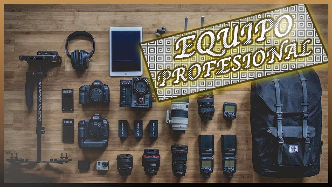 EQUIPO BÁSICO PARA VÍDEO PROFESIONAL - YouTube