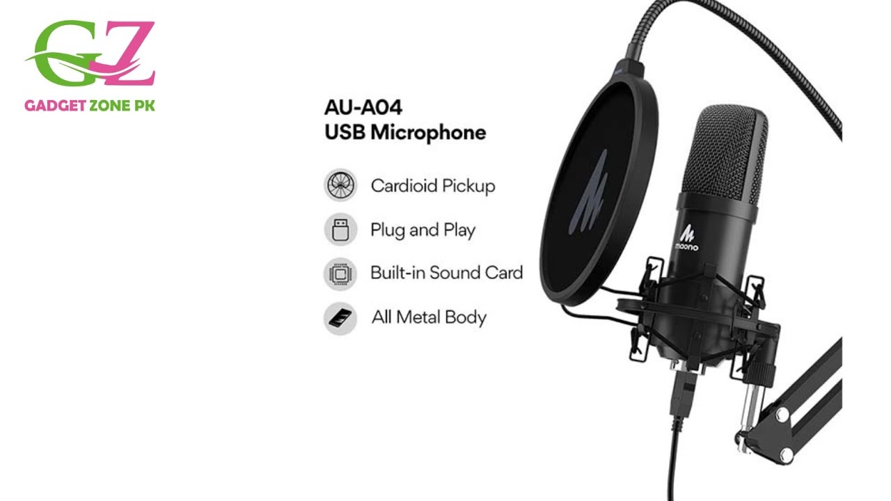 Maono Aua04 price/reviews in pakistan - YouTube