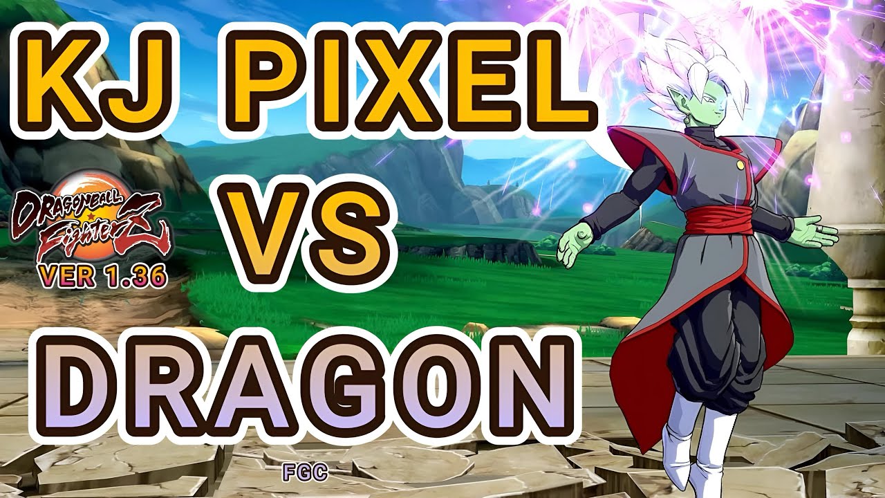 KJ PIXEL VS DRAGON FGC [Dragon Ball FighterZ] - YouTube