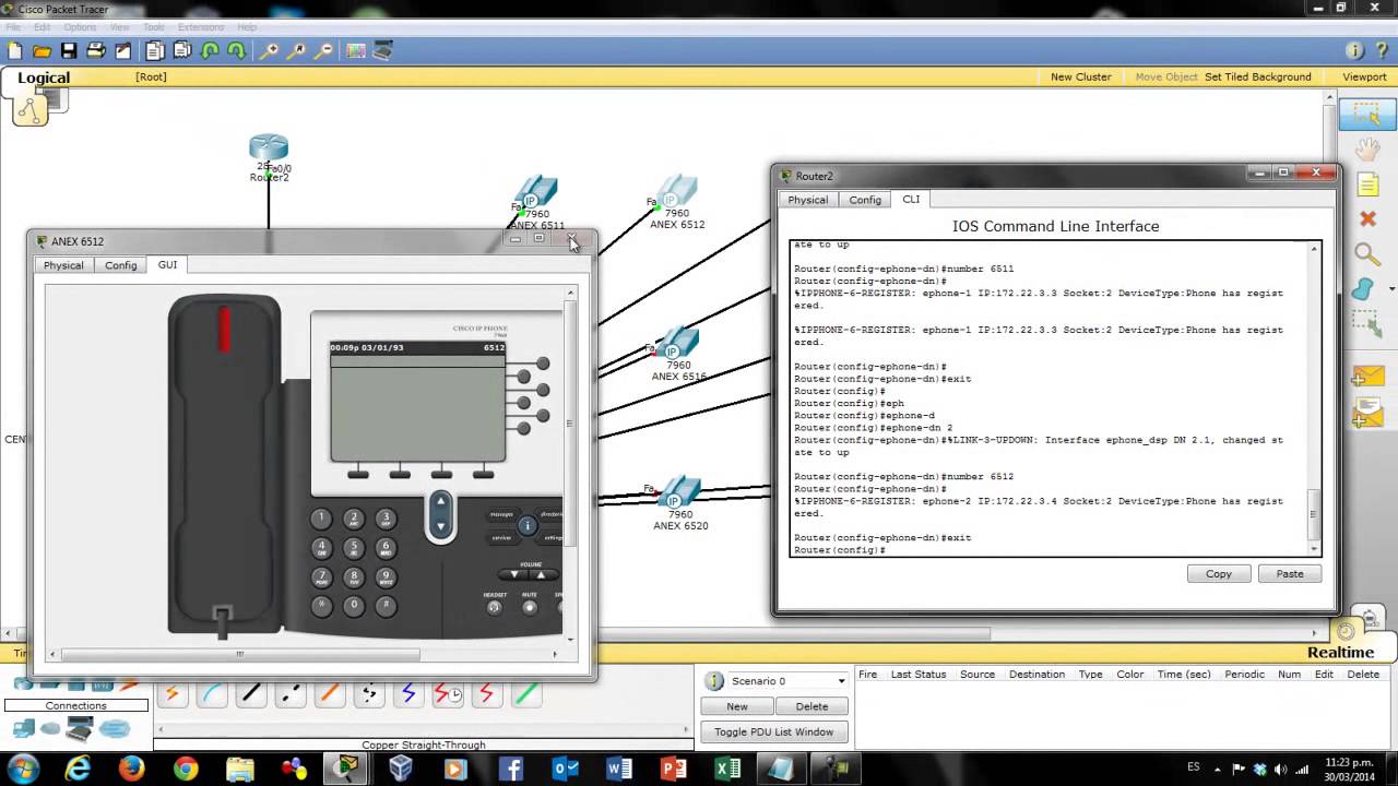 Implementacion Telefonia IP Cisco - YouTube