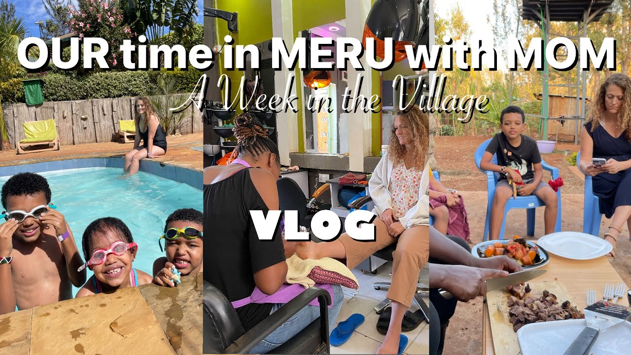 Meru Things With Mom | Experiencing Rural Life | Showing Mom Our ...