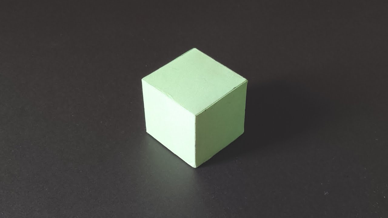 How to Make Cube Paper Block out of Paper - YouTube
