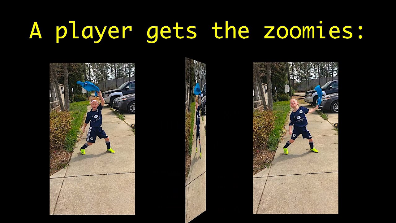 A player gets the zoomies - YouTube