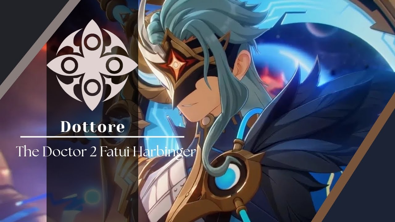 Dottore The False Moon God (Fatui Harbinger 2 boss Theme All Phases ...