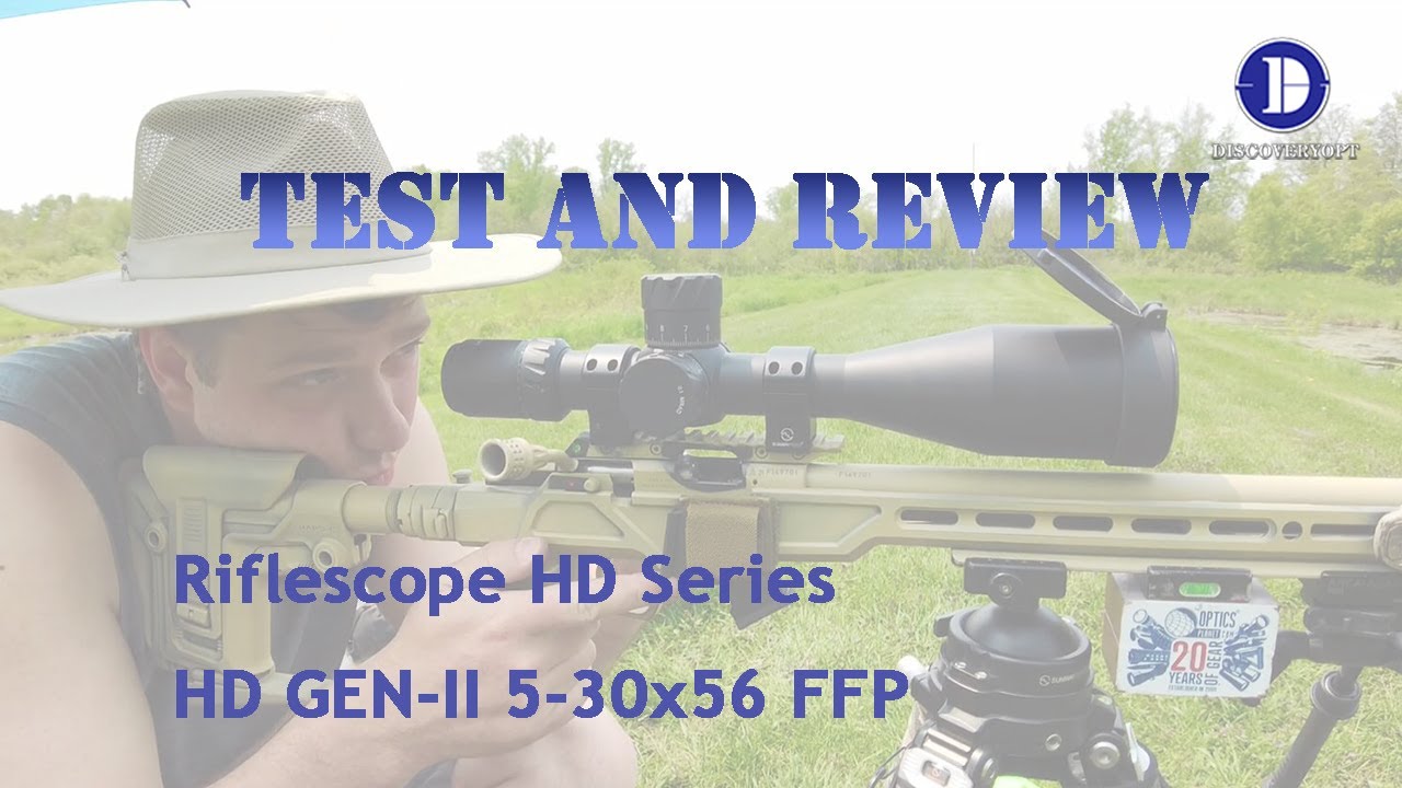 Discoveropt Optics HD GEN II 5 30x56 FFP First Focal Plane FFP Rifle