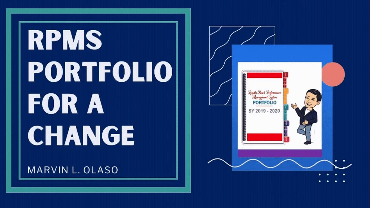 Sample RPMS Portfolio for a Change | Your Guide in Collecting MOVs ...