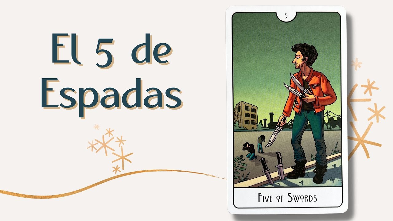 El 5 de Espadas 🗡😢 | Tarot - YouTube