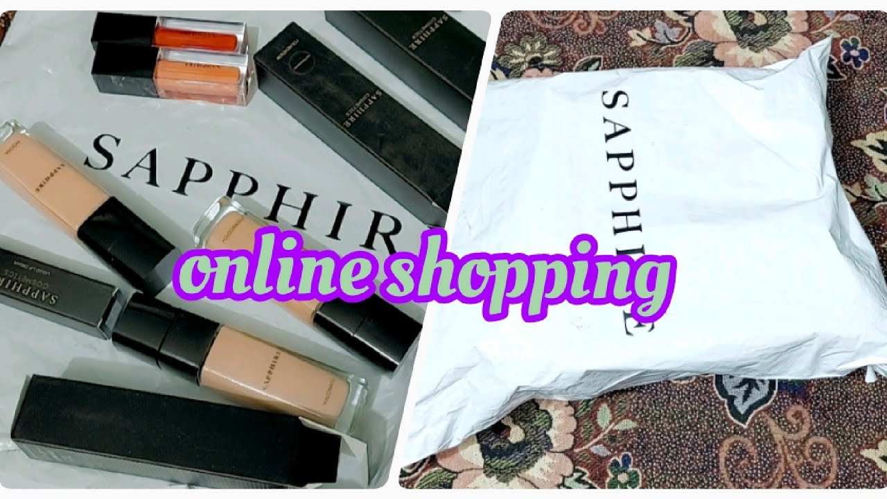 #sapphire online shopping vlog it was Amazing unboxing #sapphire ...