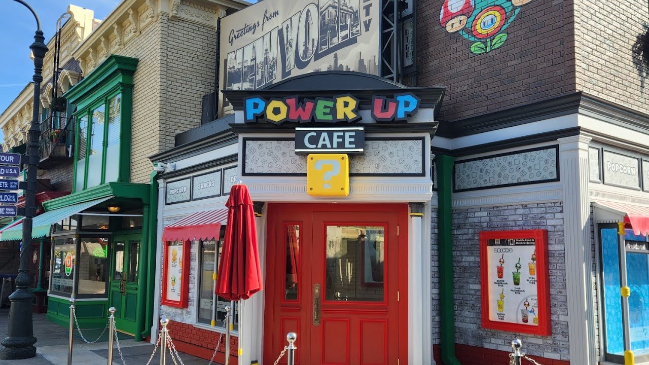 official opening of the power-up cafe - YouTube