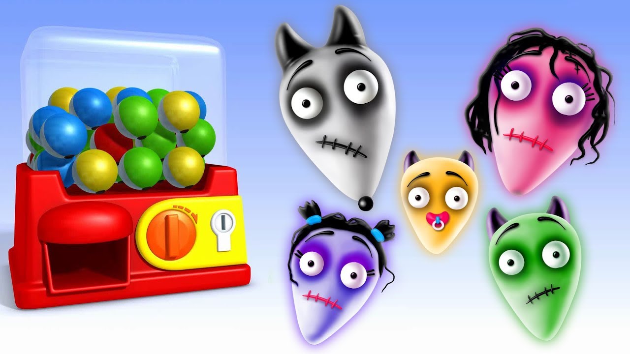 Halloween Ghost Finger Family Song | Halloween Finger Family Songs ...