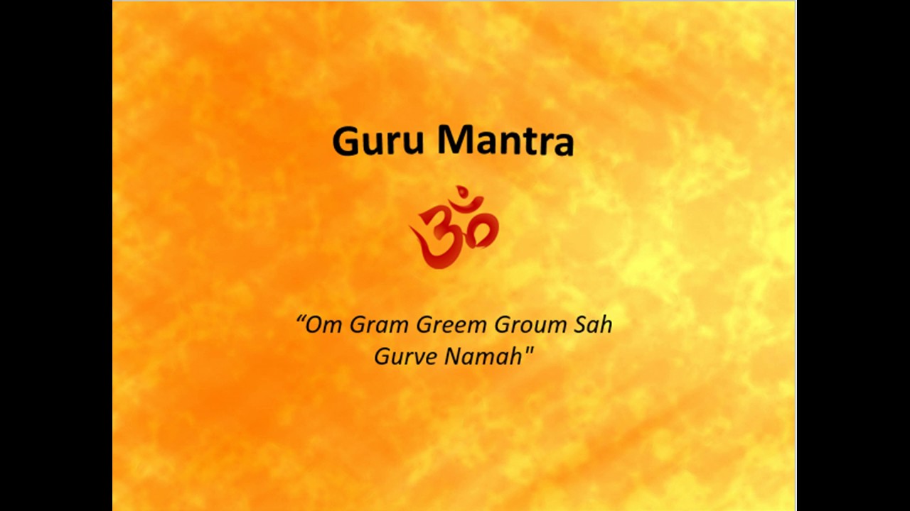 Guru Jupiter Mantra (Puranic) : Om Gram Greem Groum Sah Gurve Namah ...