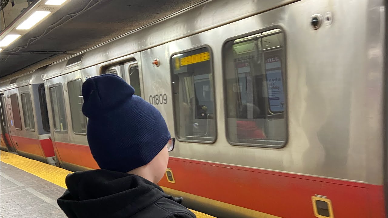MBTA Red Line Downtown Crossing - Harvard Sq #mbta #boston #trains # ...