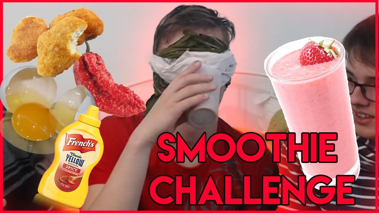 Smoothie Challenge - Warning Disgusting Smoothies Consumed!!! - YouTube