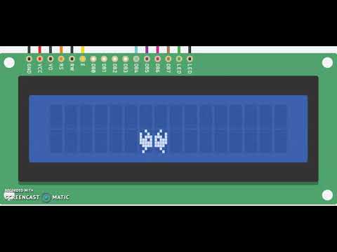 TINKERCAD LCD Space Invaders - YouTube