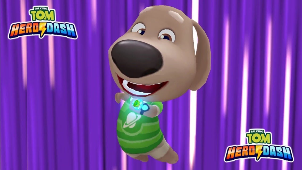 Talking Tom Hero Dash - Super Ben - Chasing Rakoon In Sky Zones Charge ...