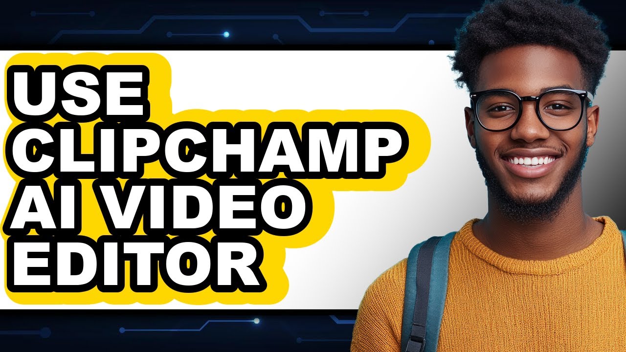 How to Use Clipchamp Ai Video Editor - Step by Step - YouTube