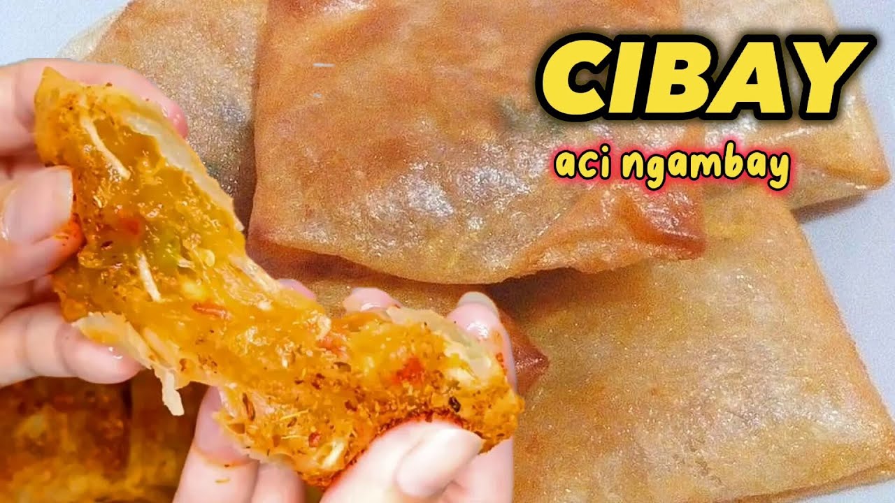 RESEP MEMBUAT CIBAY (ACI NGAMBAY) JAJANAN KHAS BANDUNG - SIMPEL BANGET ...