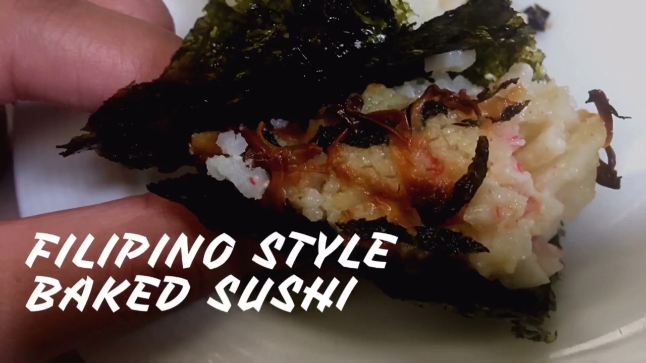 Filipino Style Baked Sushi Sushi Bake YouTube Filipino Style Baked Sushi Sushi Bake YouTube