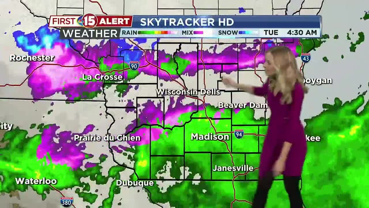 NBC15 News at 4:30 a.m. forecast - YouTube