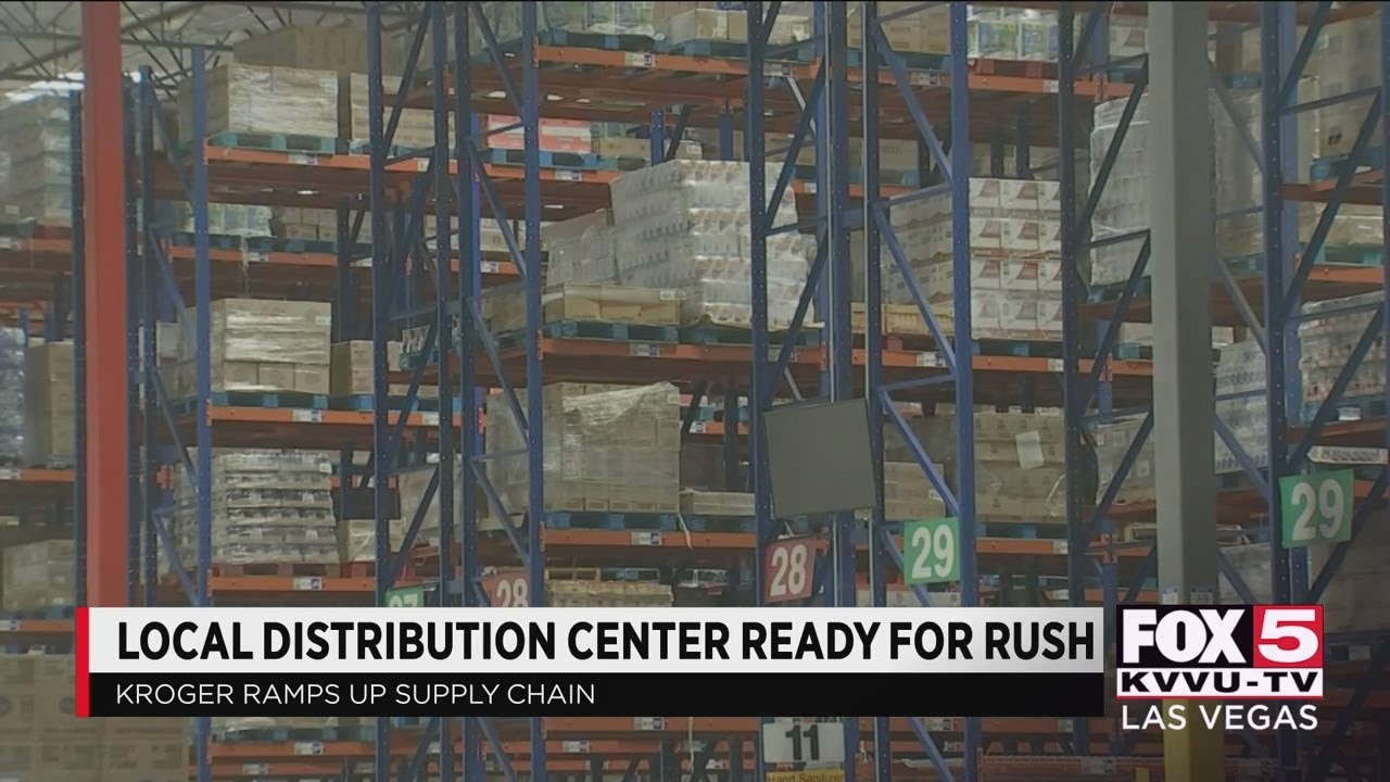 Local Distribution center ready for consumer rush - YouTube