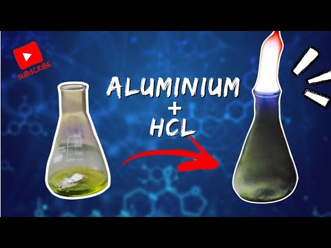 Aluminium reaction with HCL. Science | chemistry | Experiments ...