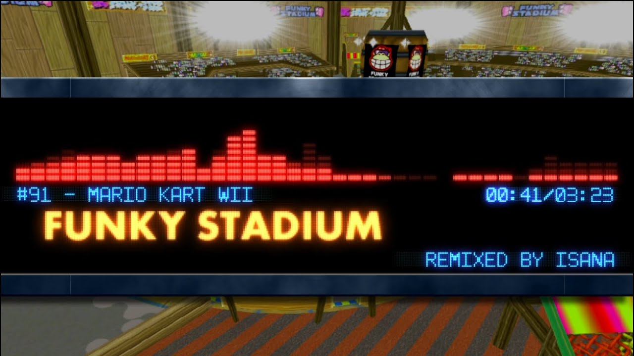 Funky Stadium - Mario Kart Wii | IsanaRemix #91 - YouTube