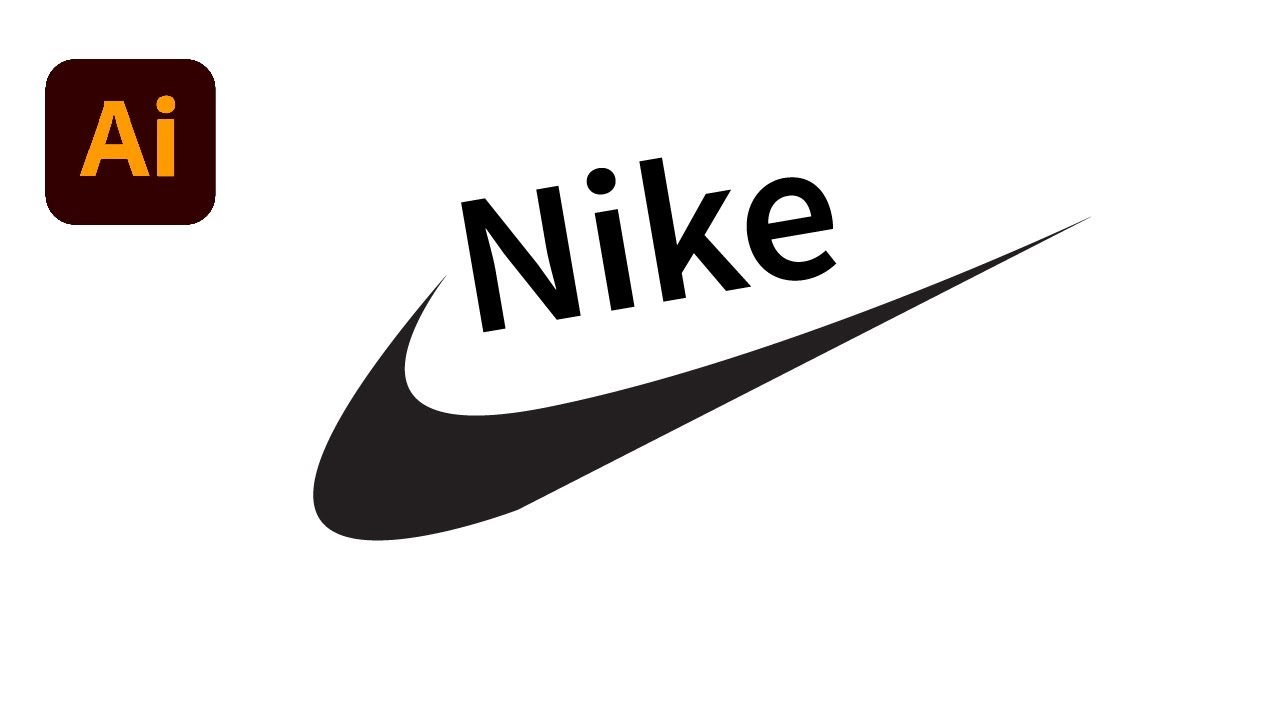 How To Draw Nike Logo Easy| Adobe Illustrator Tutorial 2024| Apna ...