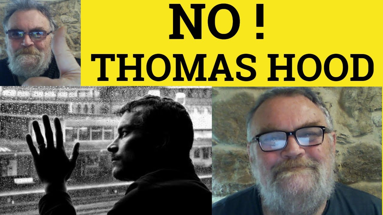 🔵 No by Thomas Hood November by Thomas Hood - Analysis Explanation ...